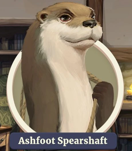 Ashfoot Spearshaft | Redwall Wiki | Brian Jacques and Redwall ...