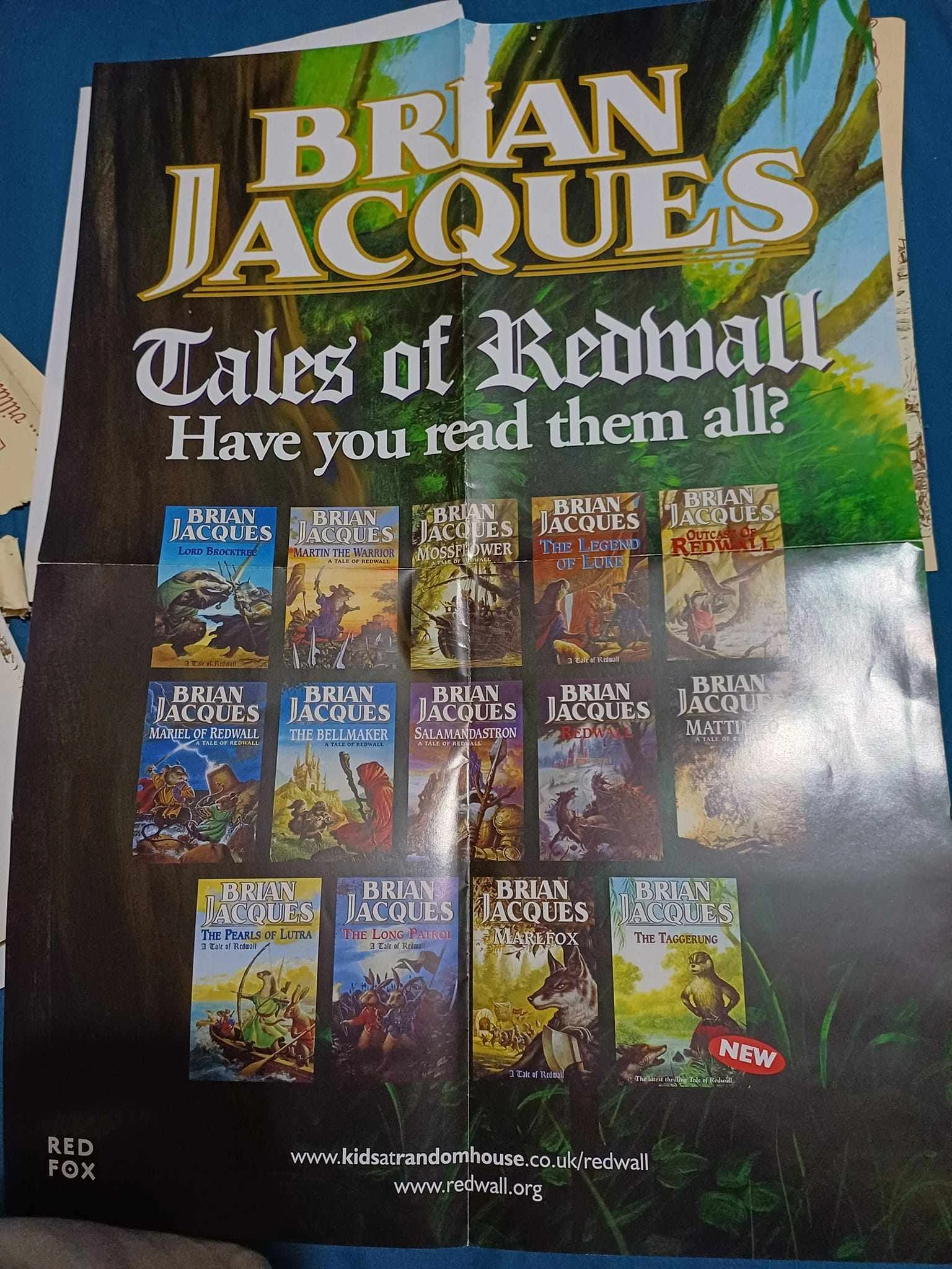 Posters | Redwall Wiki | Brian Jacques and Redwall Information | Fandom