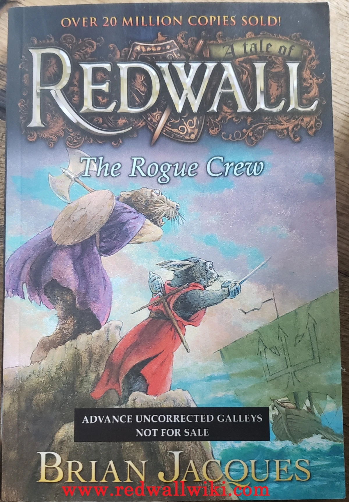 User blog:LordTBT/News:Redwall Collectors Community: The Rogue Crew ARC ...