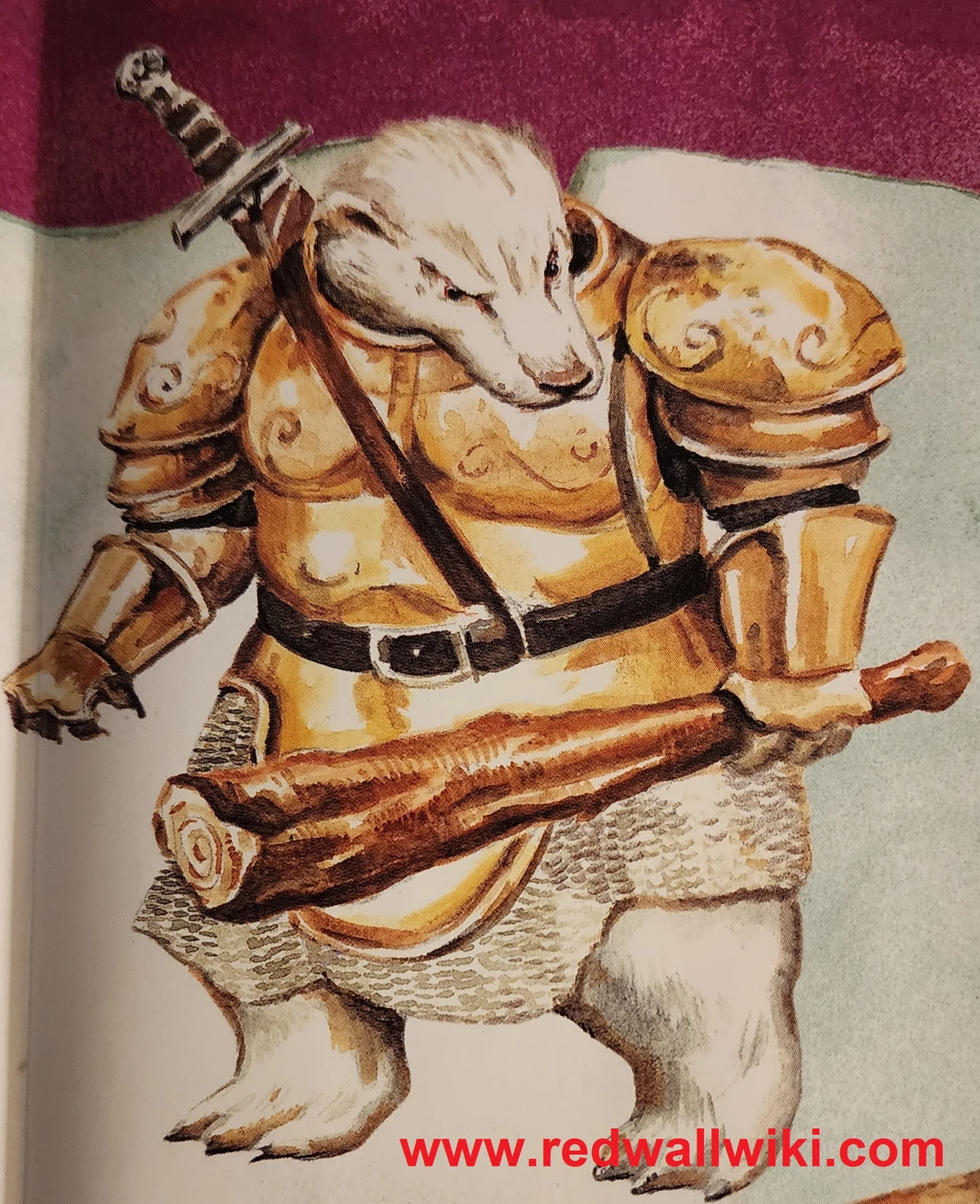 Urthwyte the Mighty | Redwall Wiki | Brian Jacques and Redwall ...