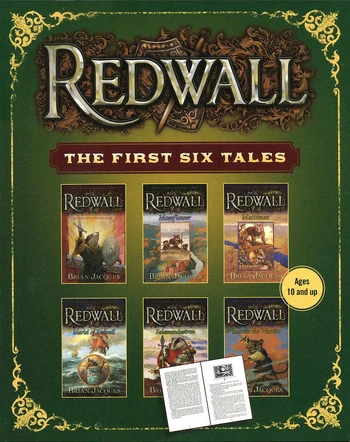 Redwall: The First Six Tales | Redwall Wiki | Brian Jacques and Redwall ...