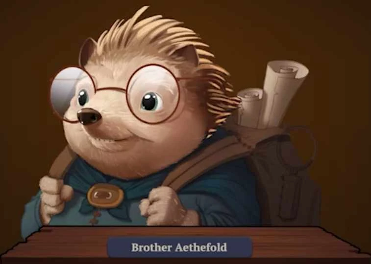 Brother Aethefold | Redwall Wiki | Brian Jacques and Redwall ...