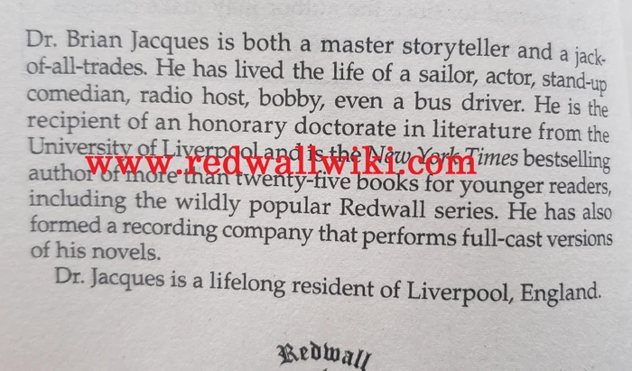 User blog:LordTBT/News:Redwall Collectors Community: The Rogue Crew ARC ...