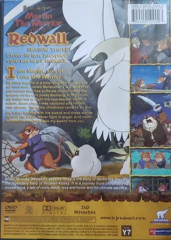 Redwall - Season 3 | Redwall Wiki | Brian Jacques and Redwall ...