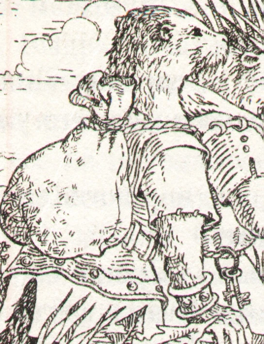 Banjon Wildlough | Redwall Wiki | Brian Jacques and Redwall Information ...