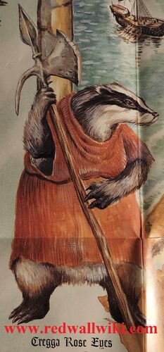 Lady Cregga Rose Eyes | Redwall Wiki | Brian Jacques and Redwall ...