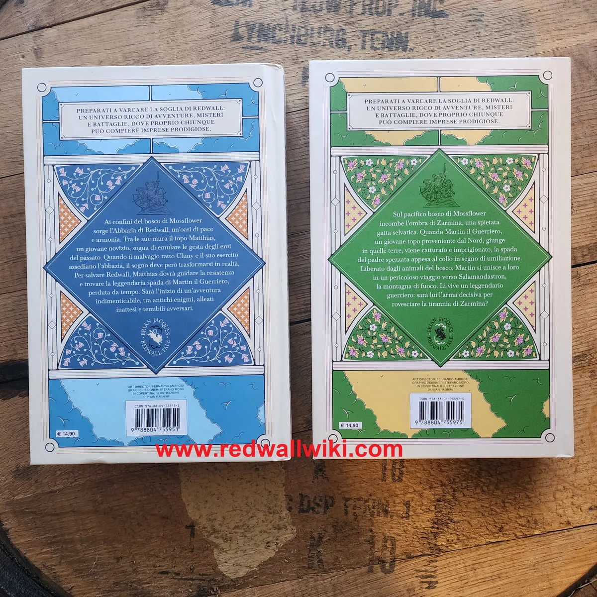 User blog:LordTBT/Redwall Collectors Community: Italian Redwall ...
