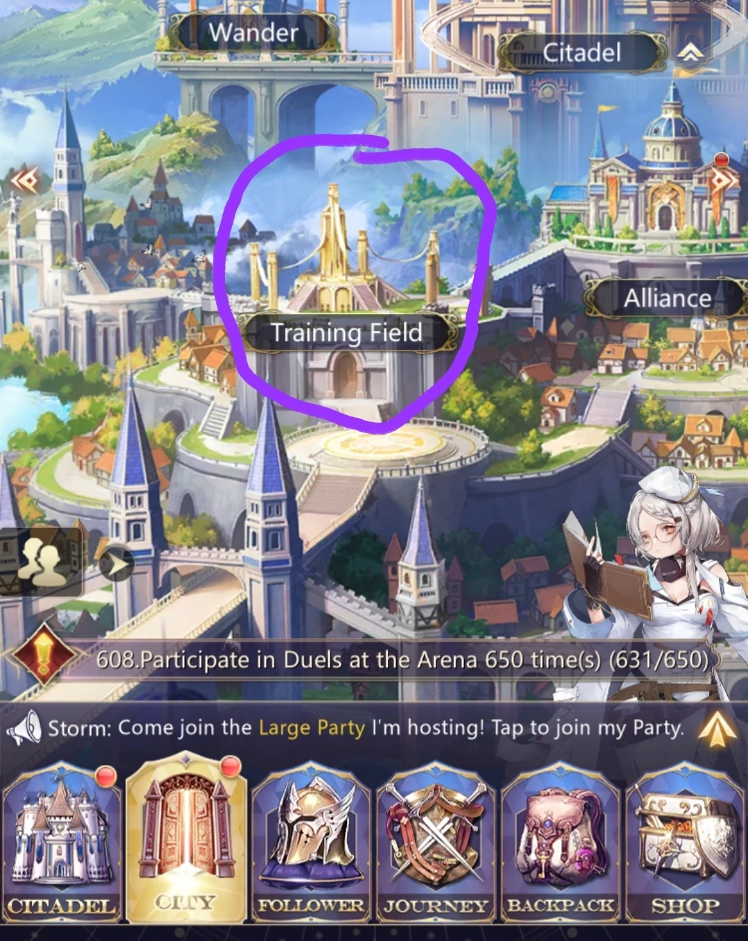 Training Field | Refantasia: Charm and Conquer Wiki | Fandom