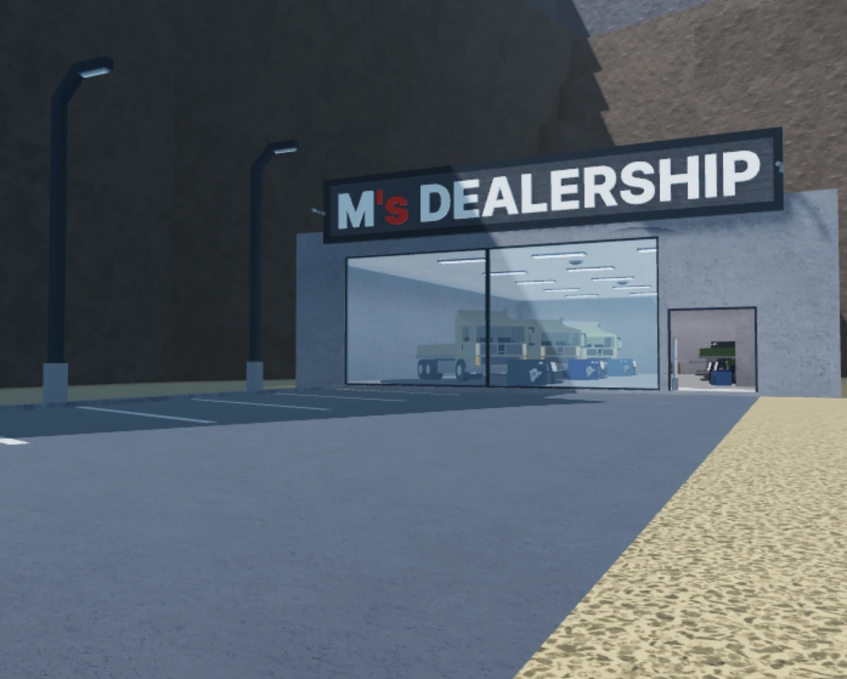 M's Dealership | Refinery Caves Wiki | Fandom