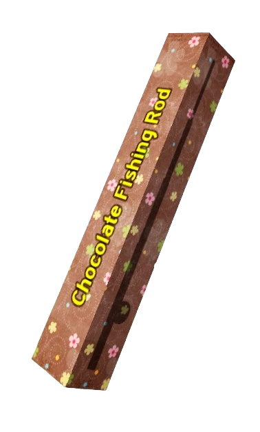 Chocolate Fishing Rod | Refinery Caves Wiki | Fandom