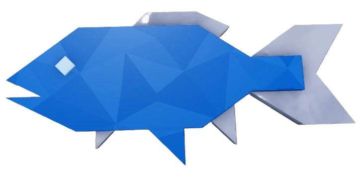 Blue Crystal Fish | Refinery Caves Wiki | Fandom