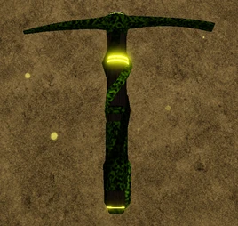Overgrown Pickaxe | Refinery Caves Wiki | Fandom