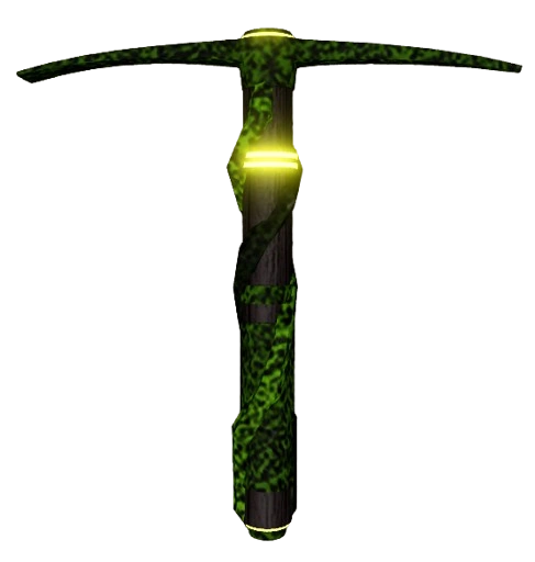 Overgrown Pickaxe | Refinery Caves Wiki | Fandom