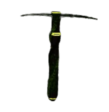Overgrown Pickaxe | Refinery Caves Wiki | Fandom