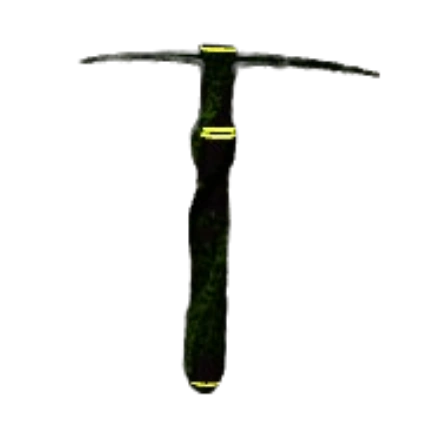 Overgrown Pickaxe | Refinery Caves Wiki | Fandom