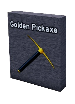 Golden Pickaxe | Refinery Caves Wiki | Fandom