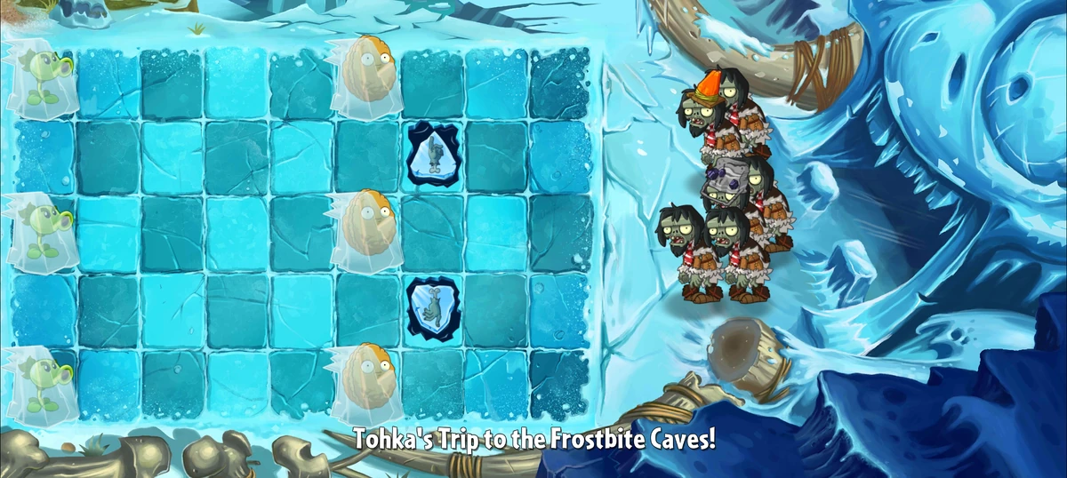 Frostbite Caves - Day 2 | Plants vs. Zombies: Reflourished Wiki | Fandom