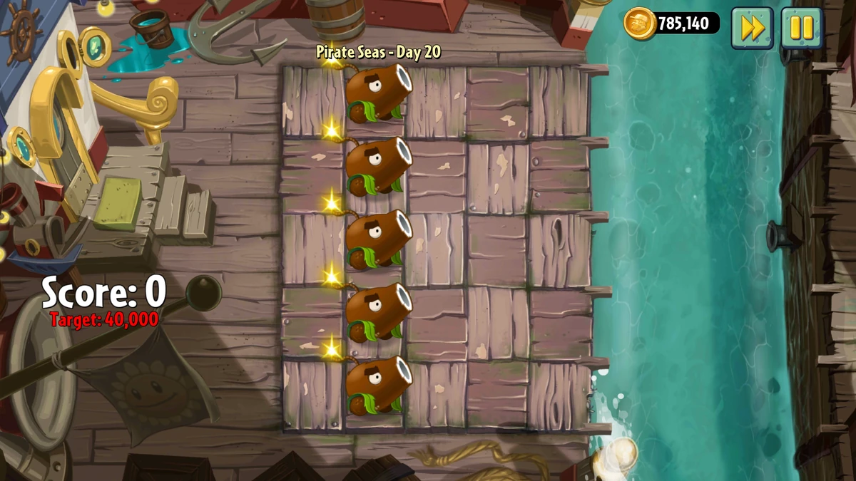 Pirate Seas - Day 20 | Plants vs. Zombies: Reflourished Wiki | Fandom