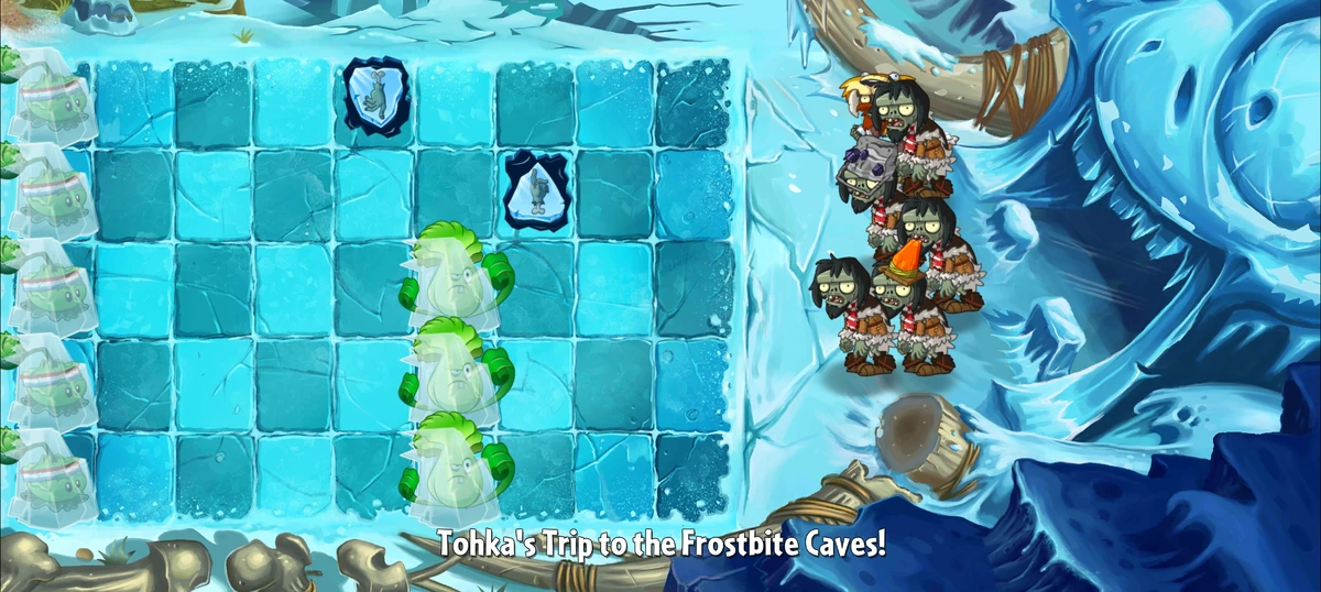 Frostbite Caves - Day 5 | Plants vs. Zombies: Reflourished Wiki | Fandom