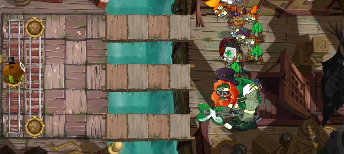 Luck o' the Zombie - Level 3 | Plants vs. Zombies: Reflourished Wiki ...