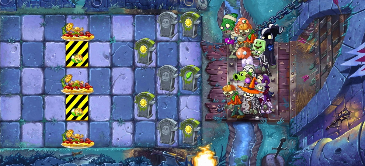 Lawn of Doom - Level 7 | Plants vs. Zombies: Reflourished Wiki | Fandom