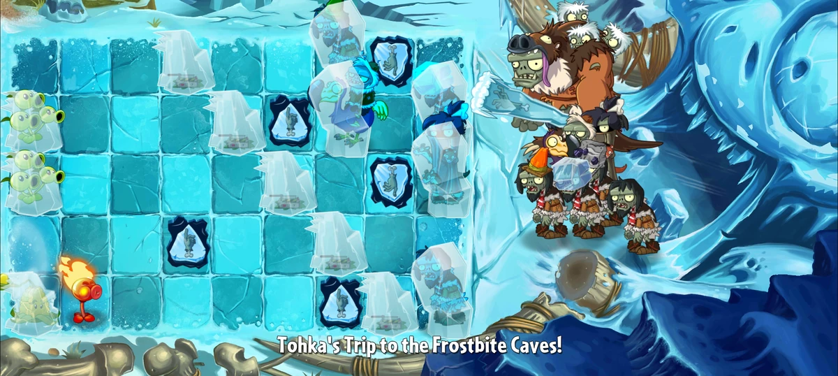 Frostbite Caves - Day 37 | Plants vs. Zombies: Reflourished Wiki | Fandom