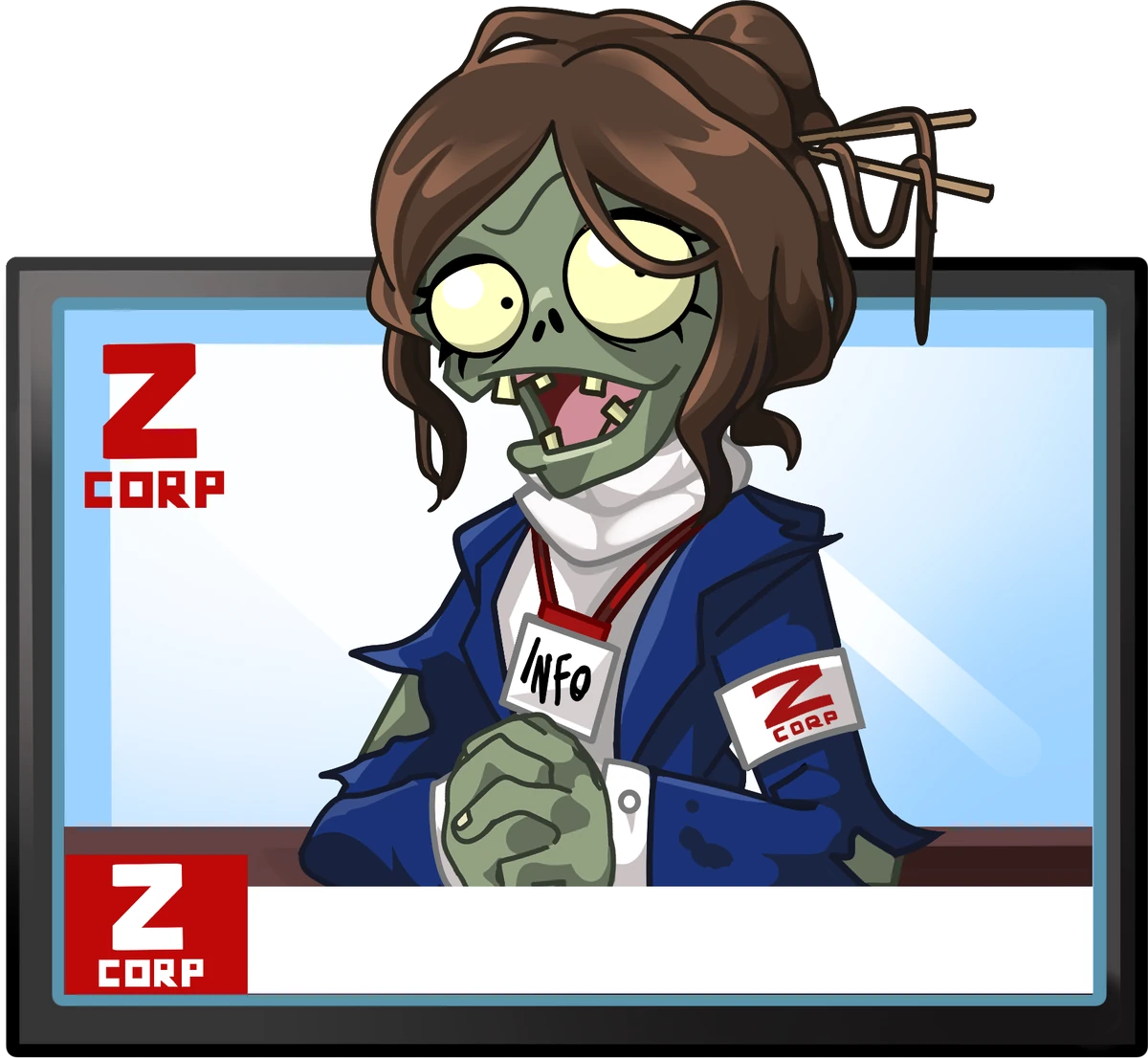 Miss Information | Plants vs. Zombies: Reflourished Wiki | Fandom