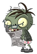 Newspaper Zombie | Plants vs. Zombies: Reflourished Wiki | Fandom