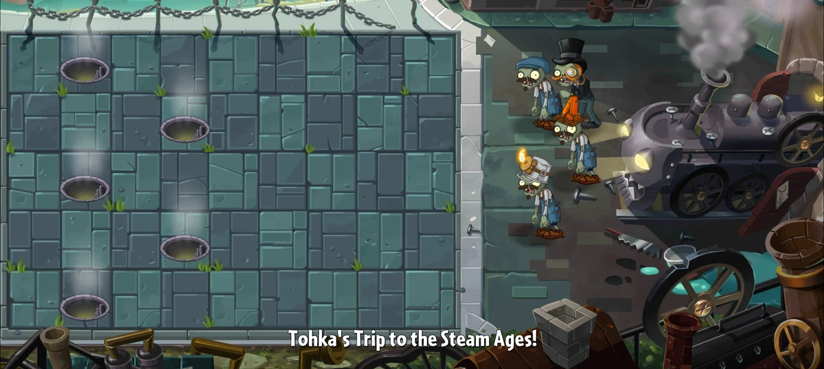 Steam Ages - Day 3 | Plants vs. Zombies: Reflourished Wiki | Fandom