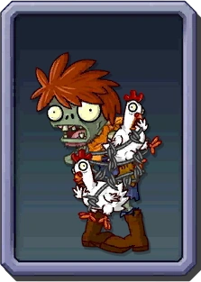 Chicken Wrangler Zombie | Plants vs. Zombies: Reflourished Wiki | Fandom