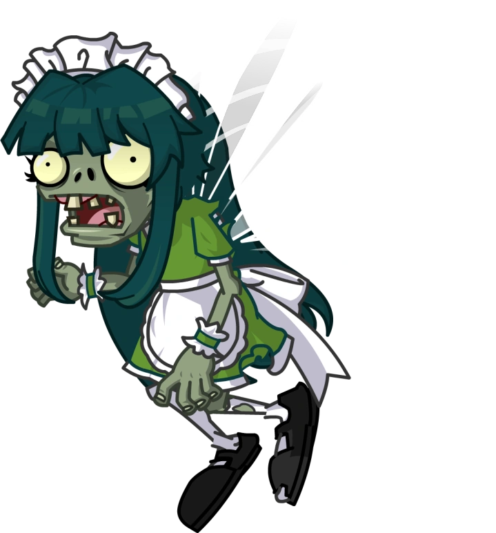 Flying Maid Zombie | Plants vs. Zombies: Reflourished Wiki | Fandom