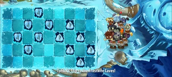 Frostbite Caves - Day 38 | Plants vs. Zombies: Reflourished Wiki | Fandom