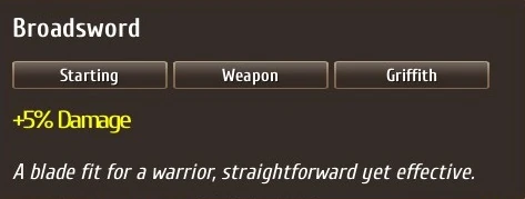 Broadsword | Regalia - Of Men and Monarchs Wiki | Fandom