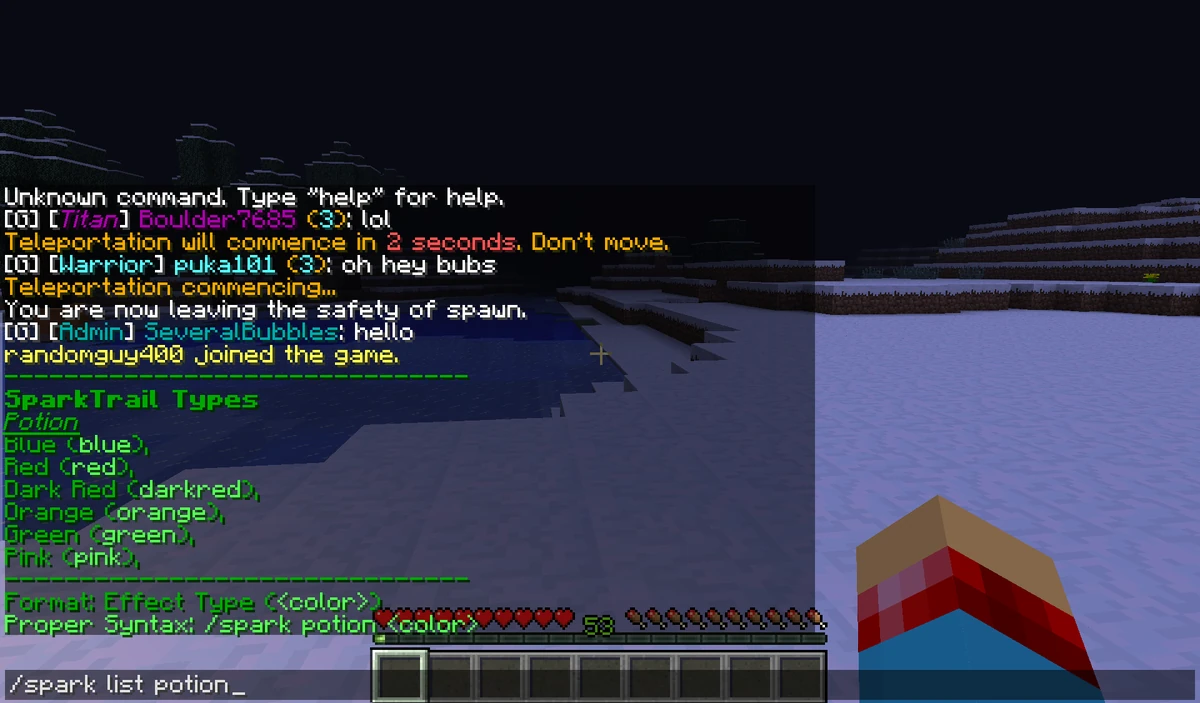 Sparkle Trails Potions | RegalPhoenixMC Wiki | Fandom