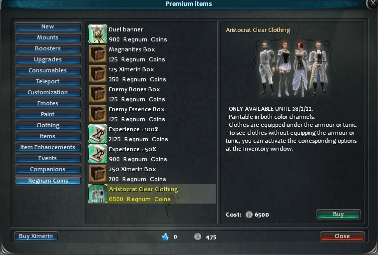 Regnum Coins | Regnum Online Wiki | Fandom