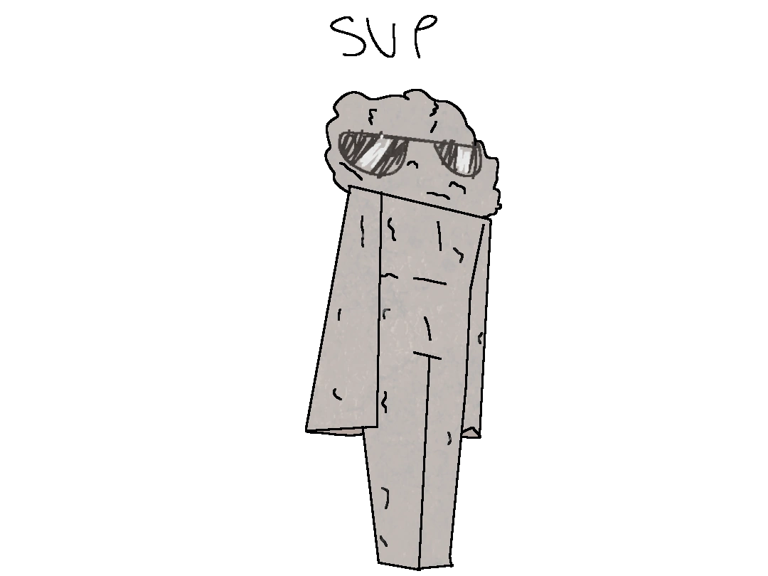 Boulder guy | Regretevator Fanon Wiki | Fandom