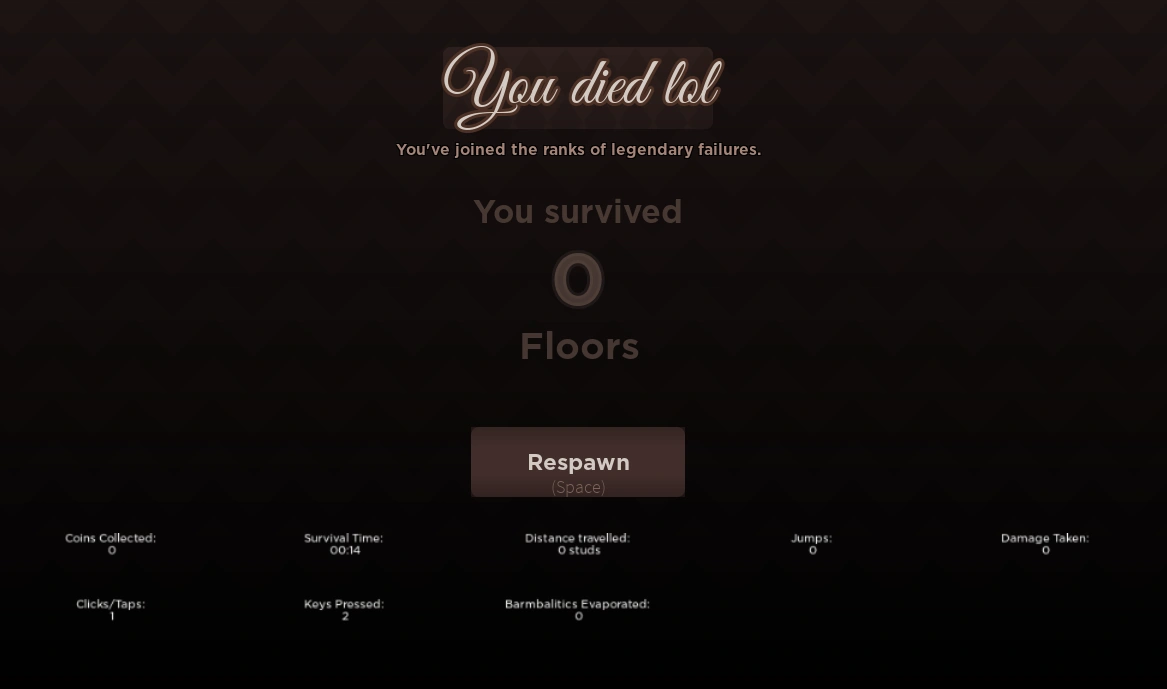 Death Messages | Regretevator Wiki | Fandom