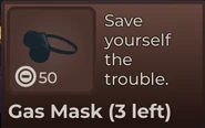 Gas Mask | Regretevator Wiki | Fandom