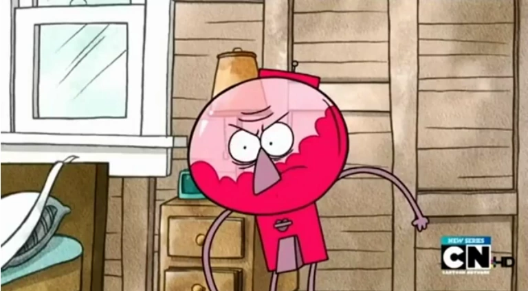 Gif Enojado De Benson De Un Show Regular