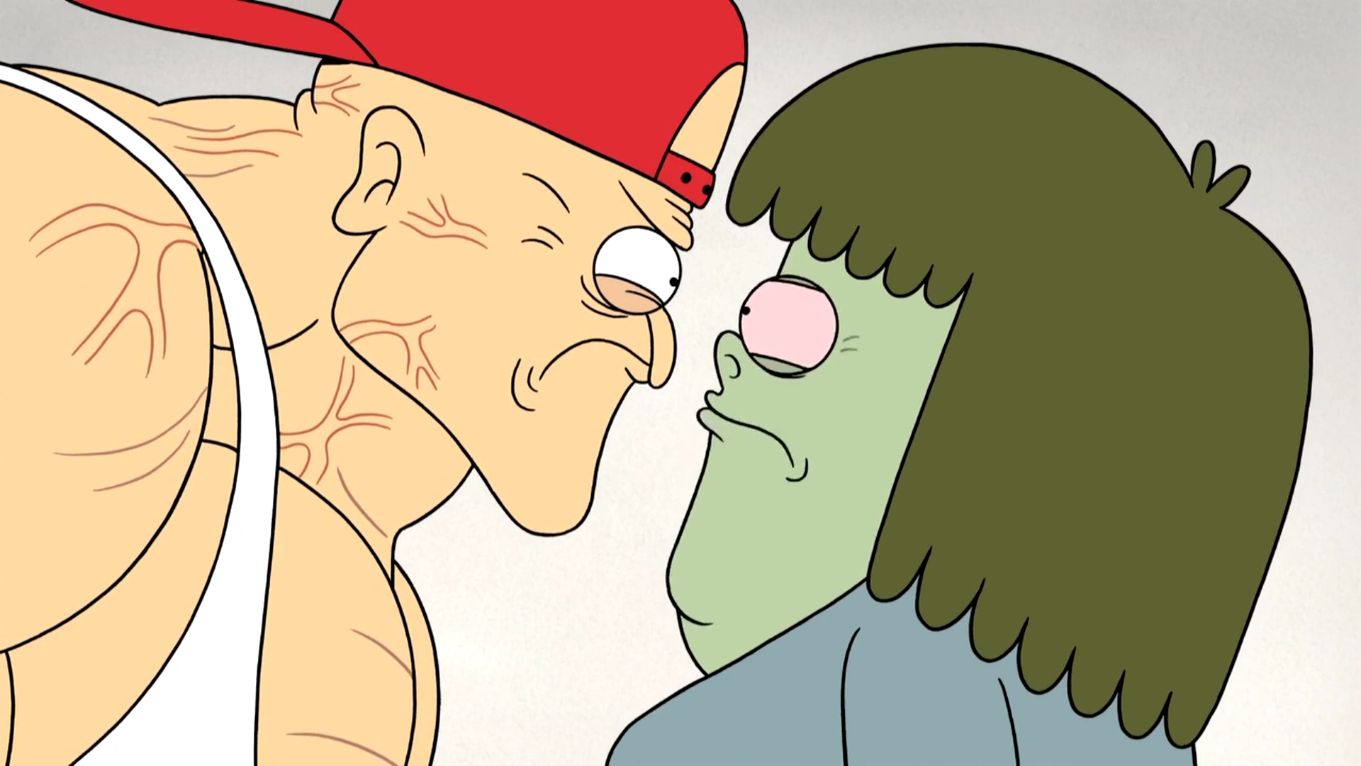 Gifs De Hombres Musculosos De Un Show Regular Los Veo Allá | Un Show
