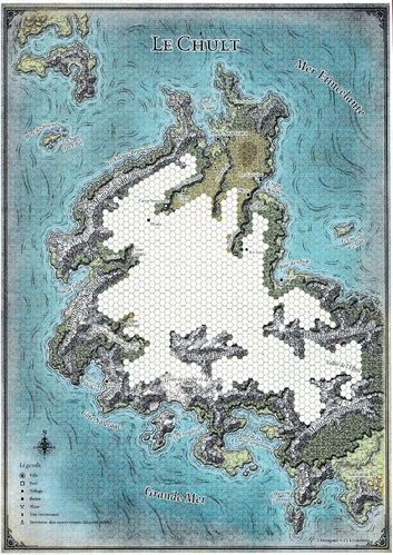 Carte du Chult | Wiki Les Aventures Oubliées | Fandom