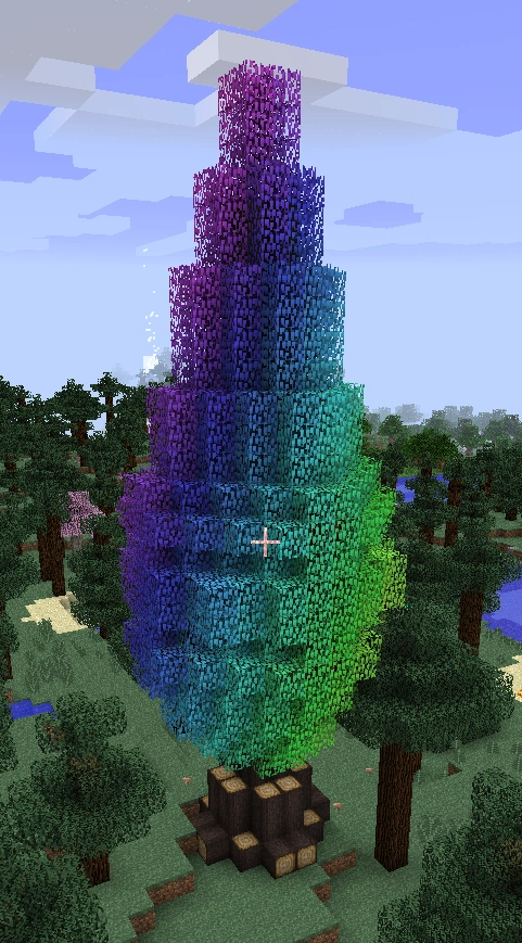 Rainbow Tree | Reika's Minecraft Wikia | Fandom