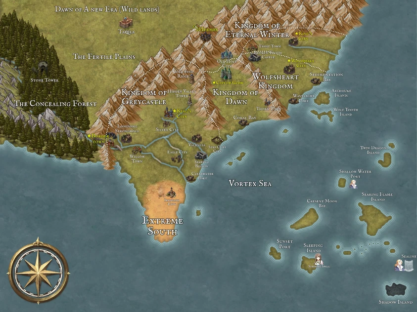 Map | Release that Witch Wiki | Fandom