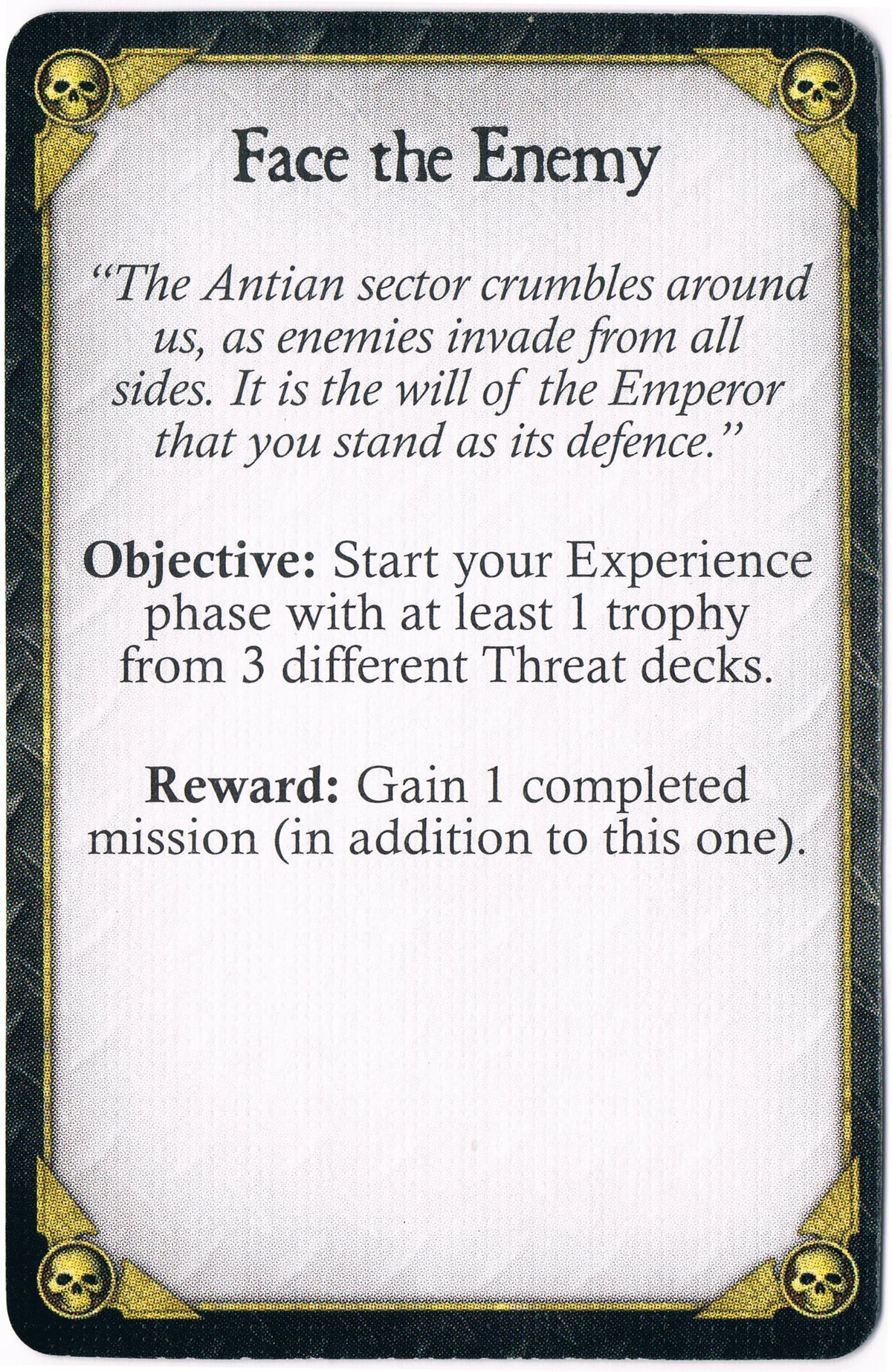 Face the Enemy | Relic Wikia | Fandom