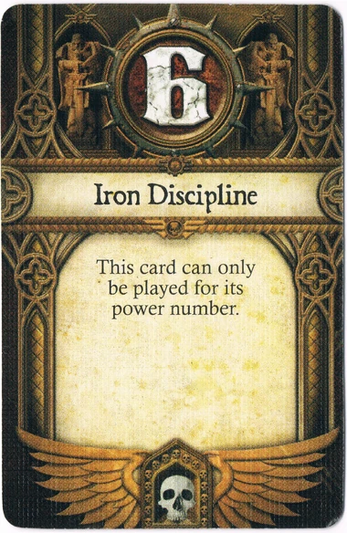 Iron Discipline (X6) | Relic Wikia | Fandom