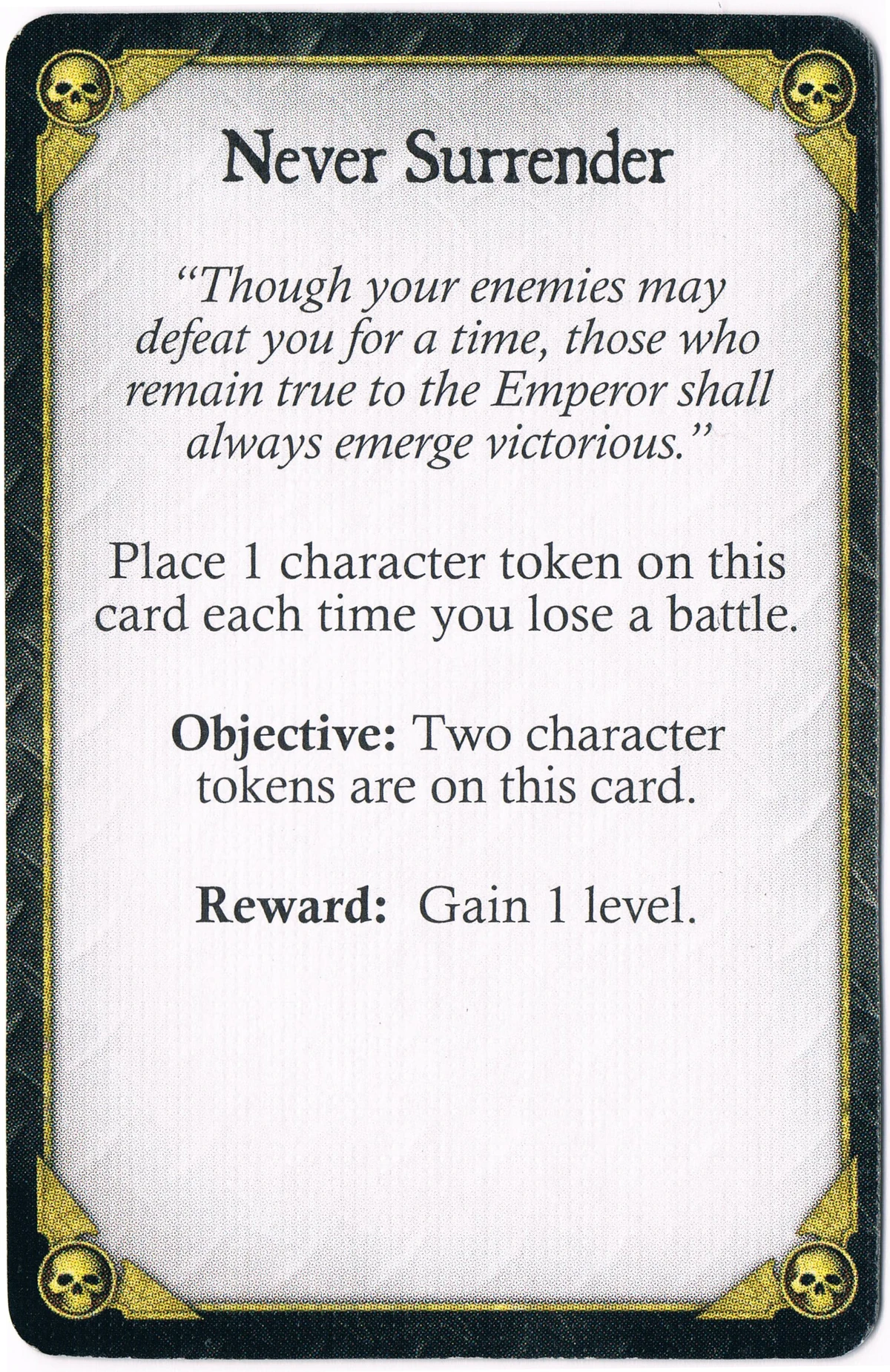 Never Surrender | Relic Wikia | Fandom