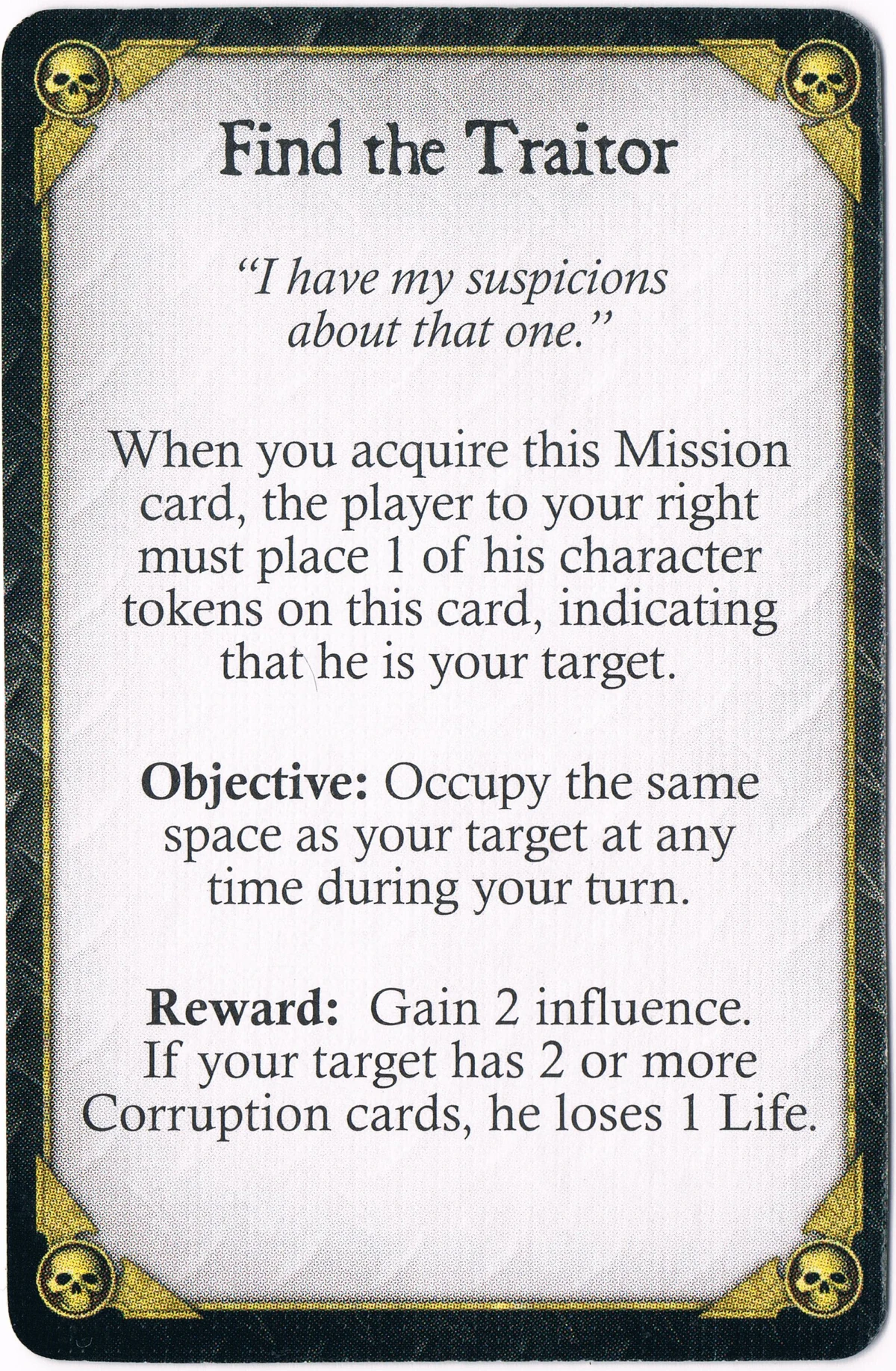 Find the Traitor | Relic Wikia | Fandom