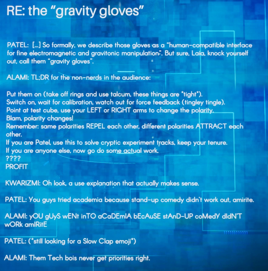 RE: the "gravity gloves" | Relicta Wiki | Fandom