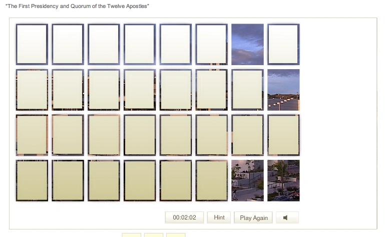 Mormon Matching Games | Religious Video Gaming Wiki | Fandom