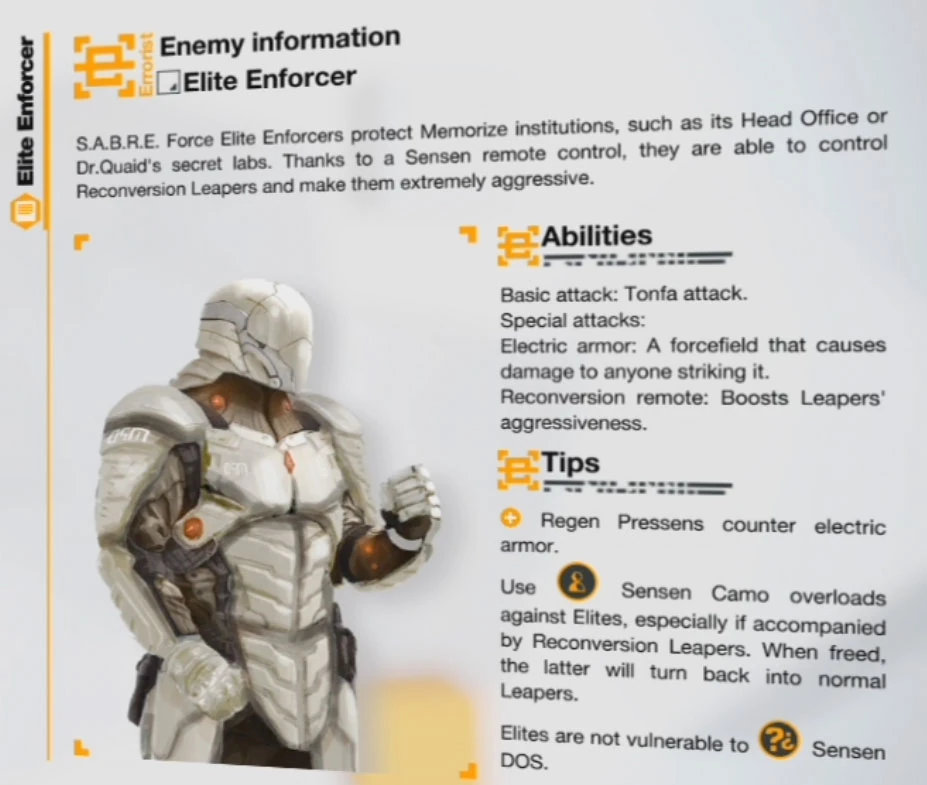 Elite Enforcer | Remember Me Wiki | Fandom